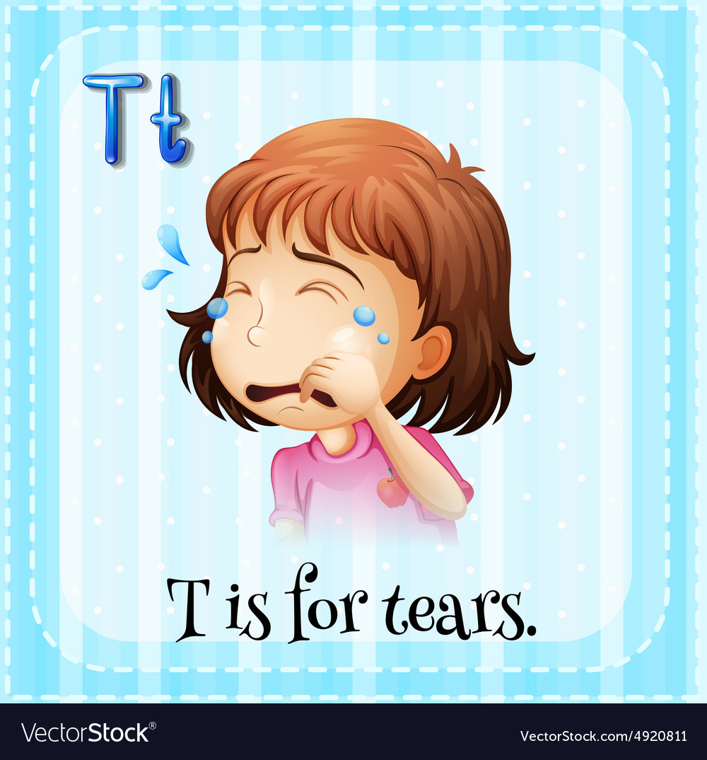 Tears Royalty Free Vector Image - VectorStock