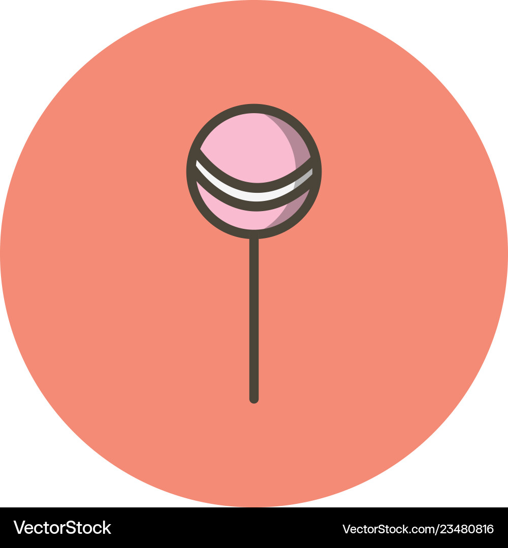 Lollipop icon Royalty Free Vector Image - VectorStock