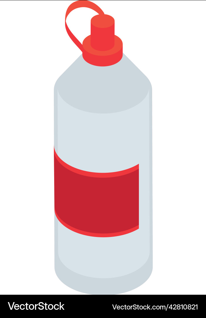 Glue bottle supply Royalty Free Vector Image - VectorStock
