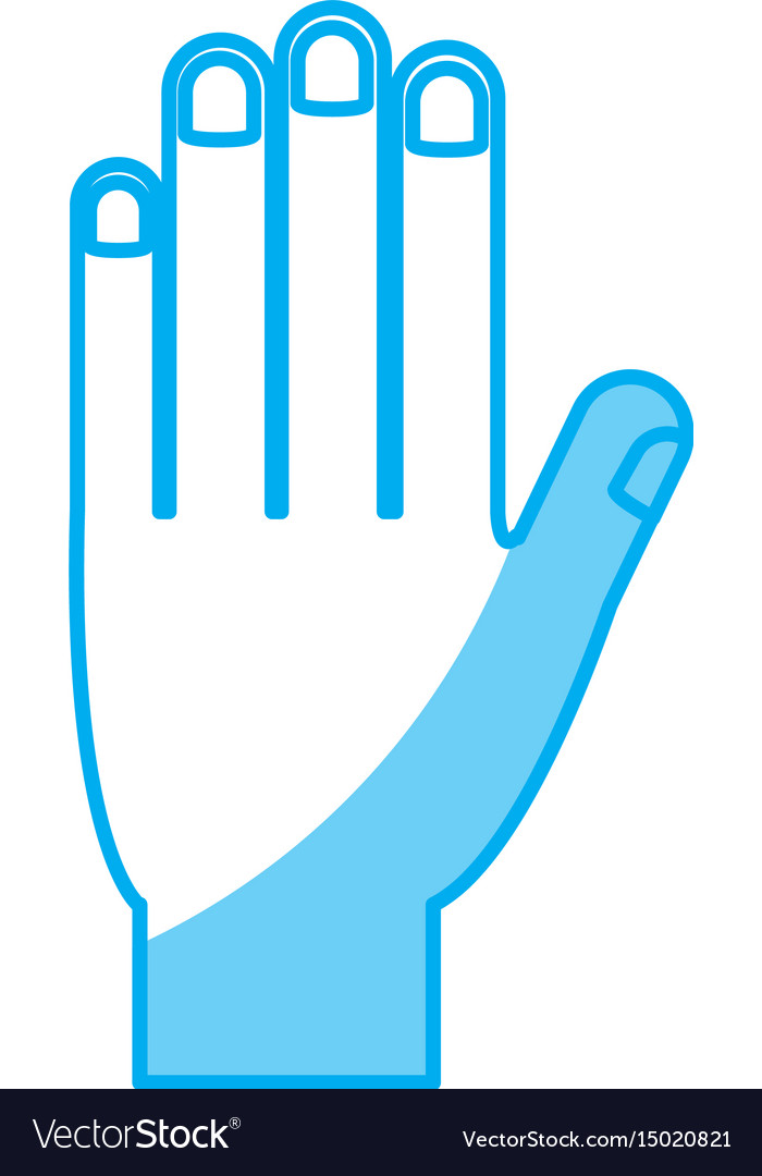Human hand icon Royalty Free Vector Image - VectorStock