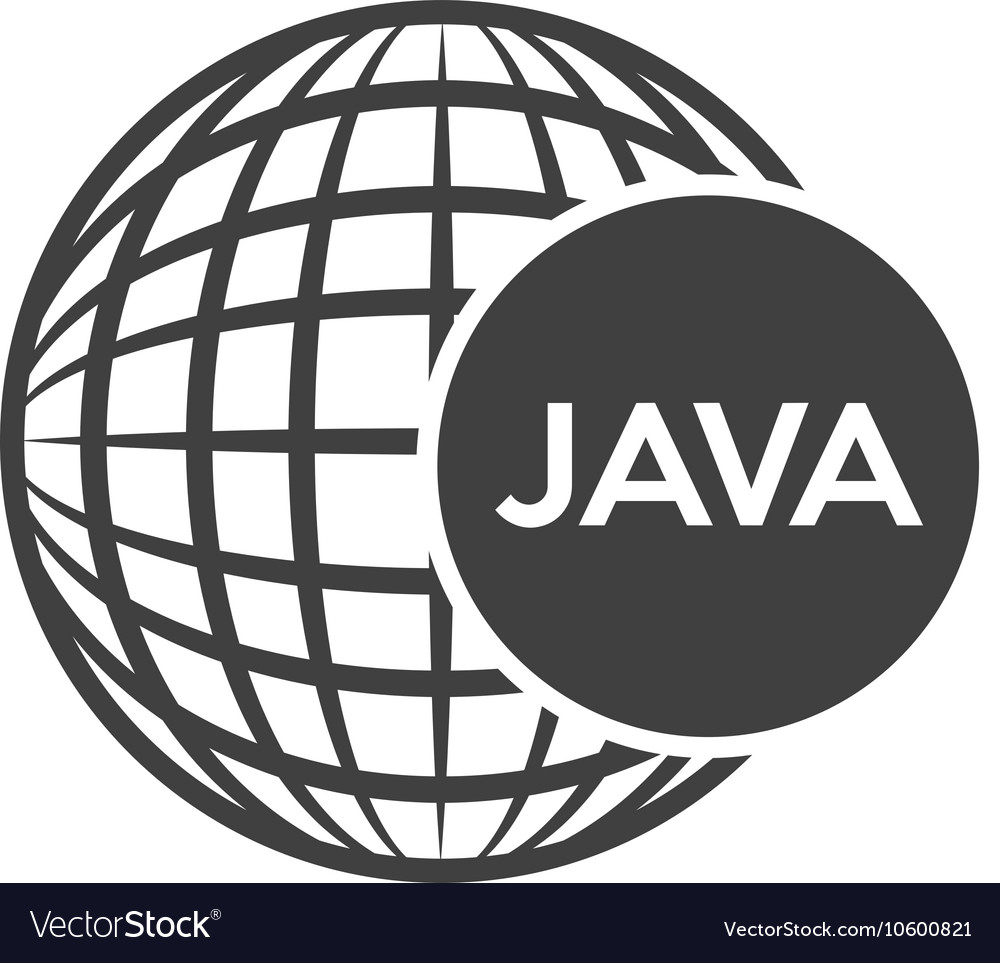 Programming Language Isolated Icon Royalty Free Vector Image