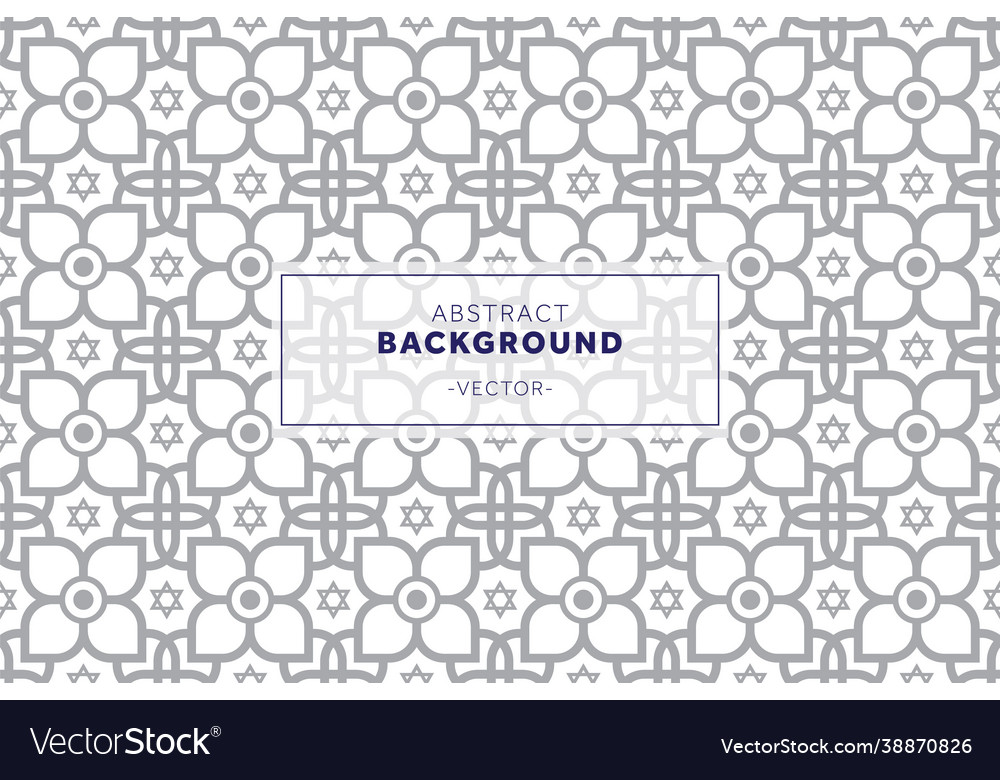 Abstract seamless geometric patterns background Vector Image
