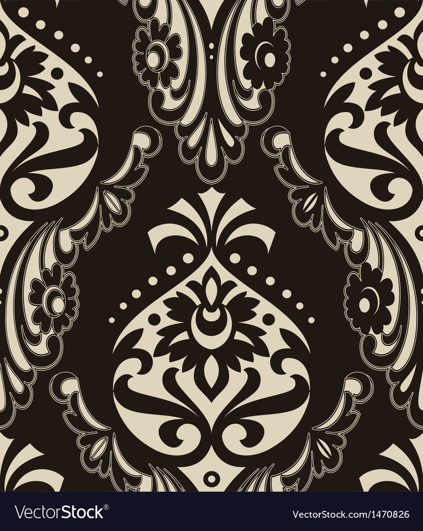 Baroque background Royalty Free Vector Image - VectorStock