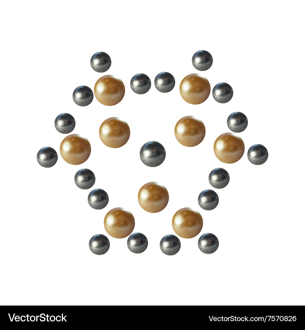 Medical scientific cell abstract graphic design Vector Image