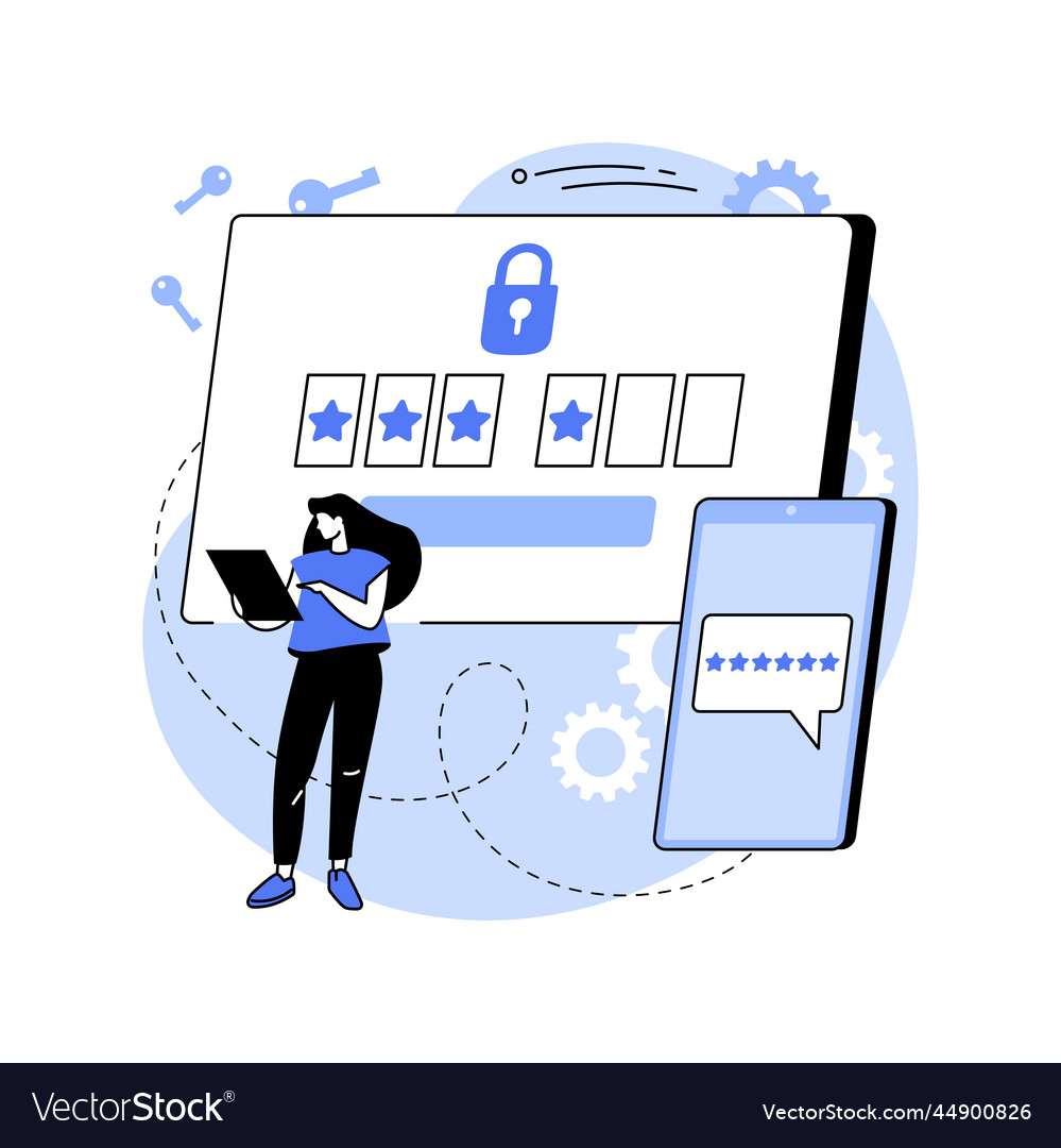 Two-factor authentication verification isolated Vector Image Two-factor authentication verification isolated Vector Image