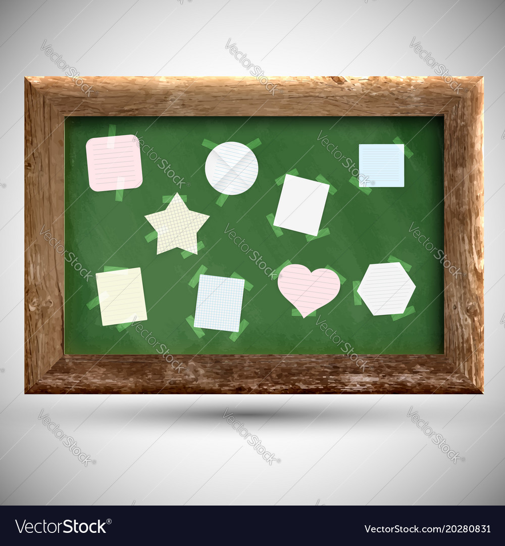 Blackboard Royalty Free Vector Image - VectorStock
