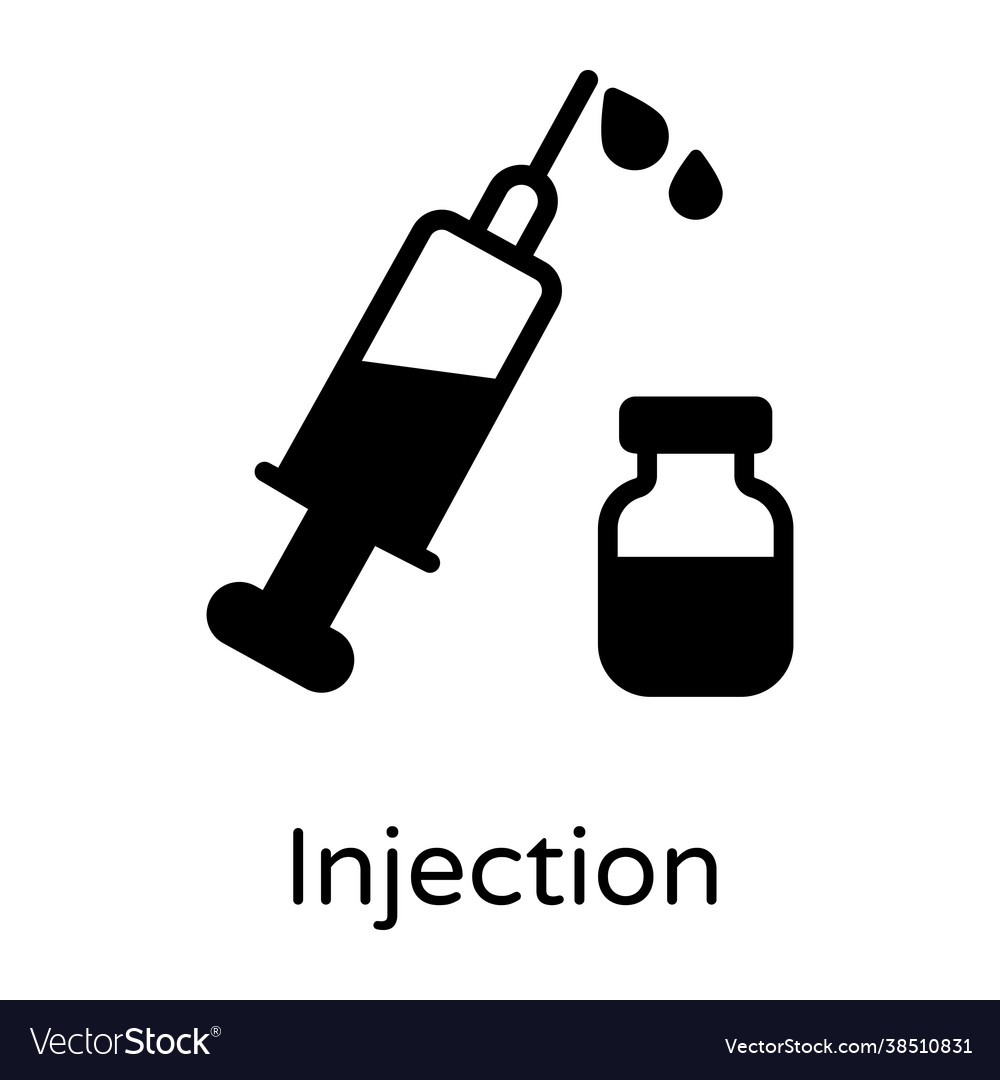 Injection Royalty Free Vector Image - VectorStock