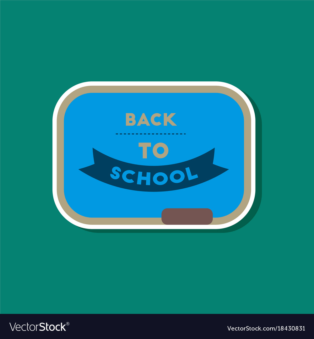Paper Sticker On Stylish Background Back Vector Image