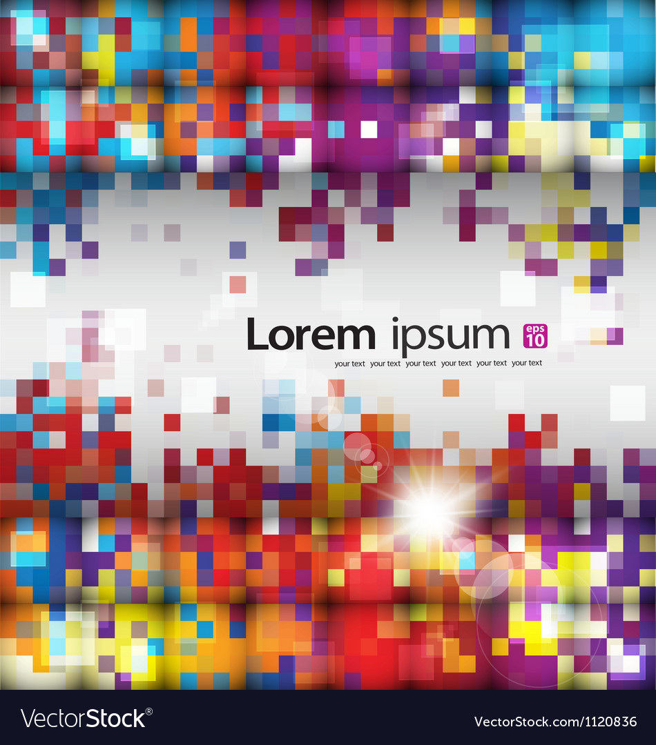 Abstract mosaic Royalty Free Vector Image - VectorStock