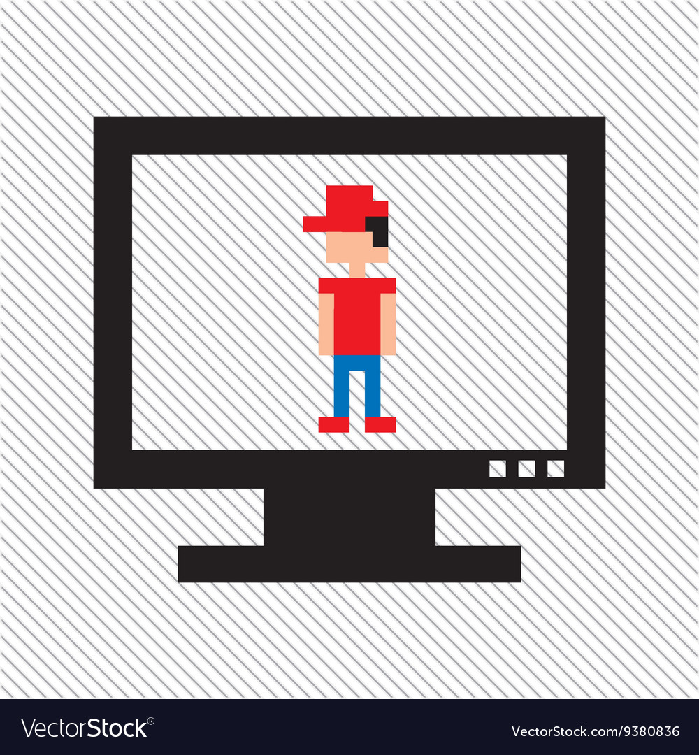 Computer technology design Royalty Free Vector Image