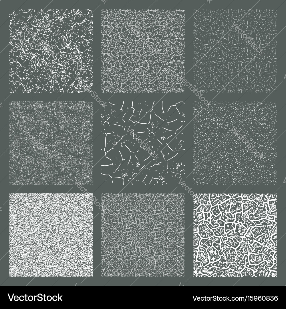 Set of hand drawn marker and ink patterns Vector Image