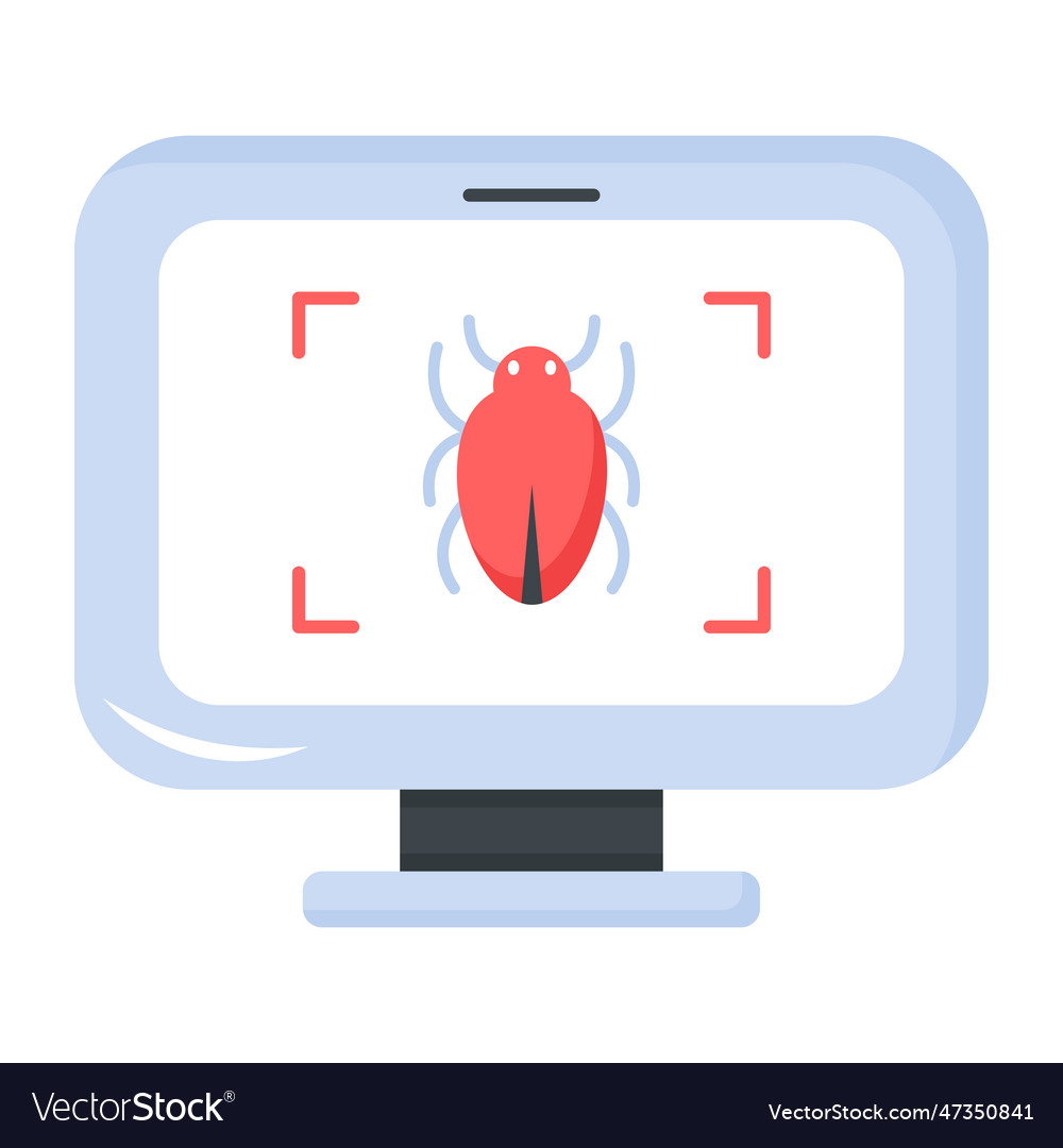 Computer bug Royalty Free Vector Image - VectorStock