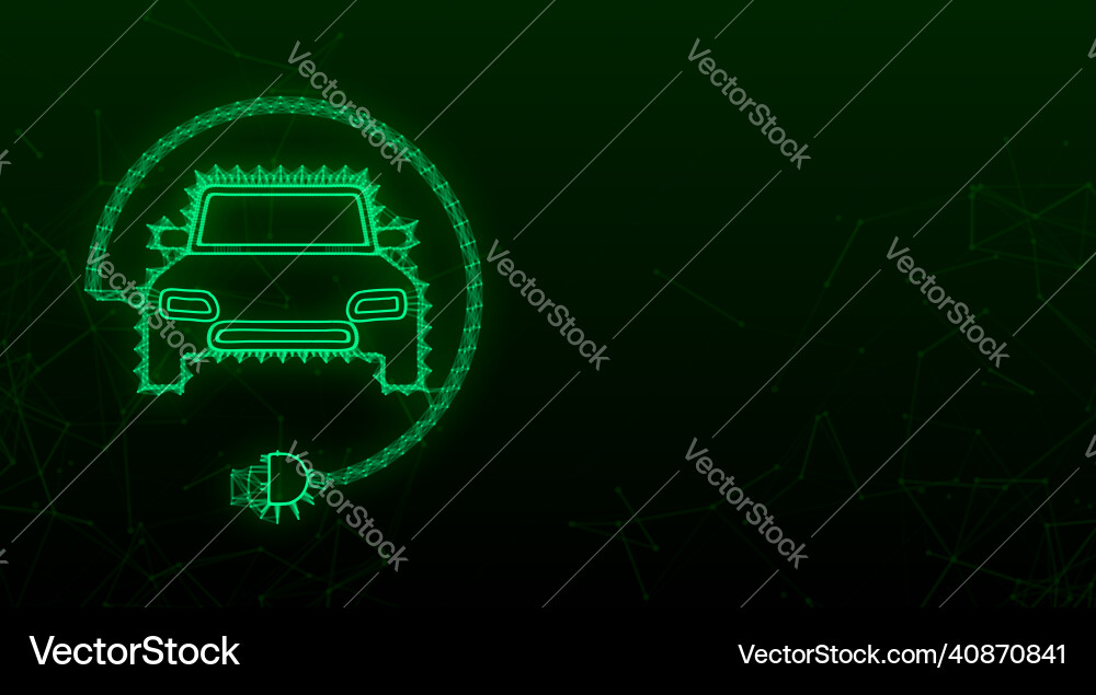 Electric vehicle charging station icon ev charge Vector Image