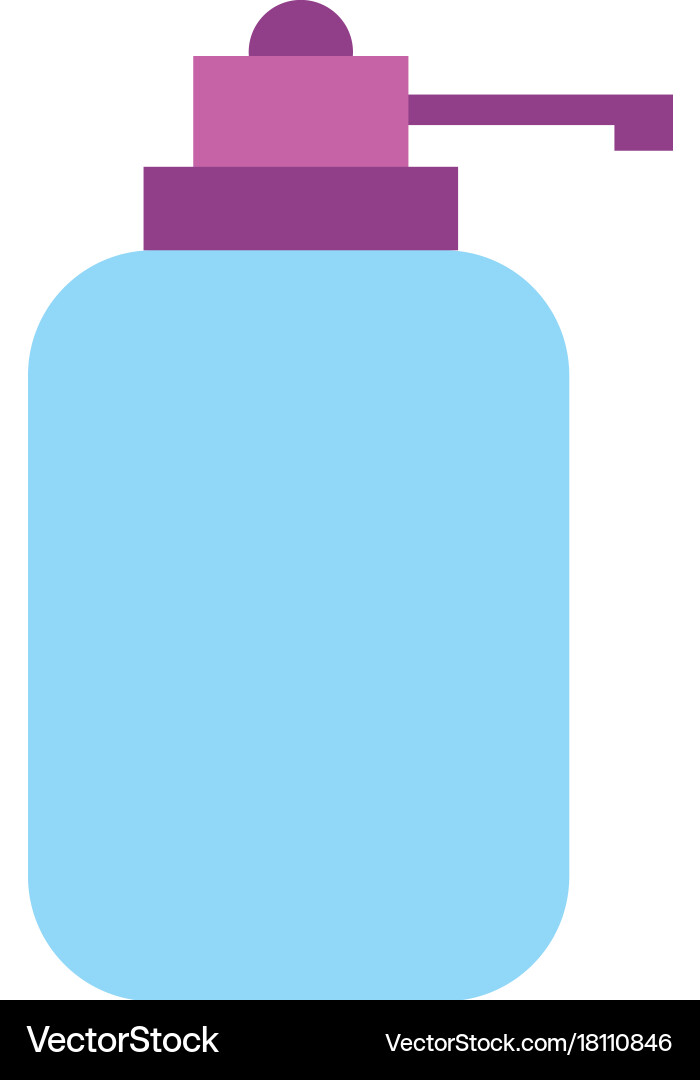 Dispenser bottle gel liquid soap lotion Royalty Free Vector
