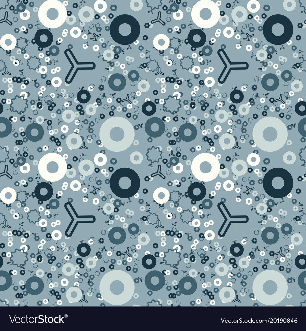 Eternal fraction creative pattern Royalty Free Vector Image