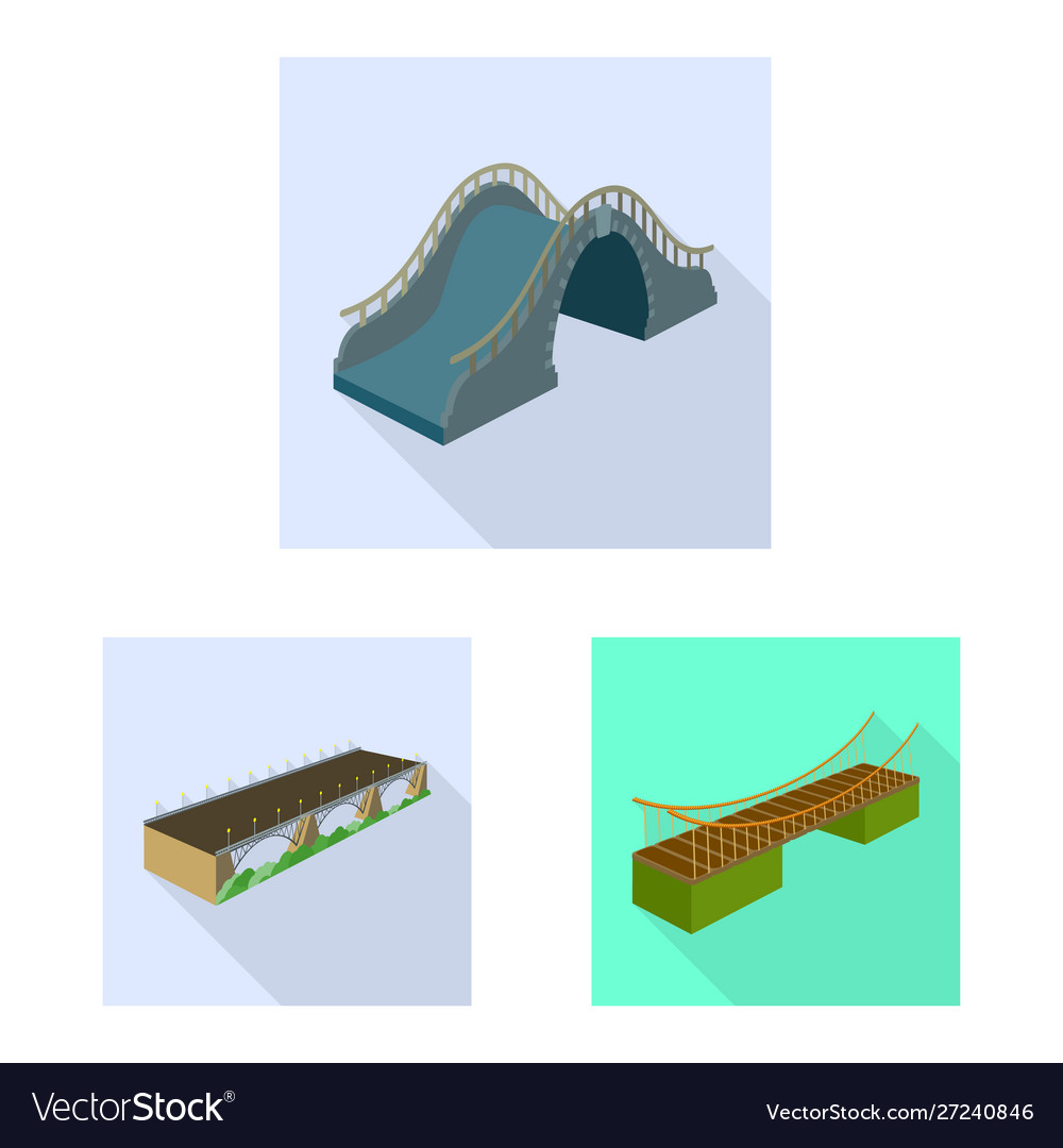 Isolated Object Connection And Design Symbol Vector Image
