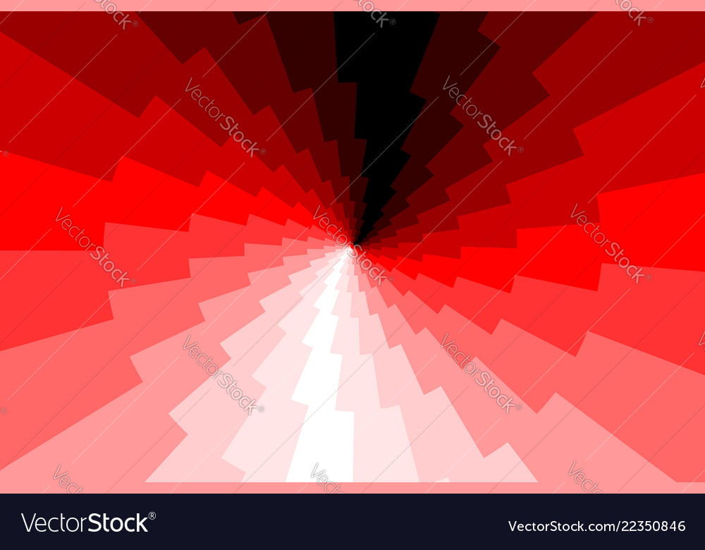 Lightning bolt - abstract geometric pattern Vector Image