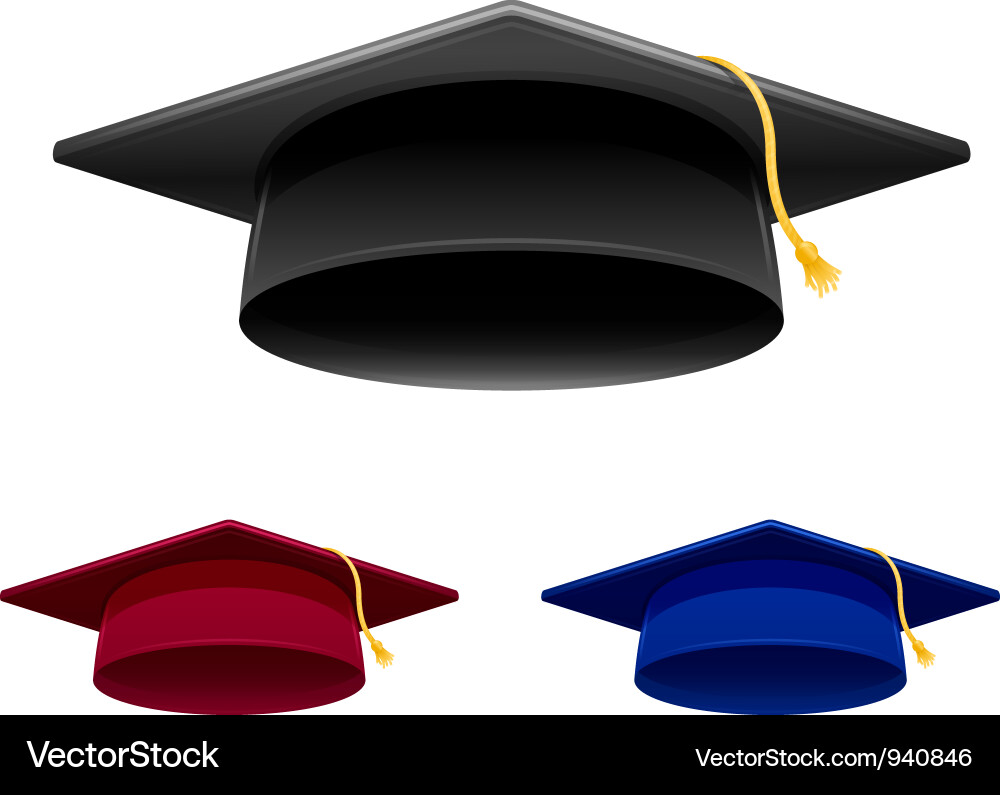 Mortarboard Royalty Free Vector Image - VectorStock
