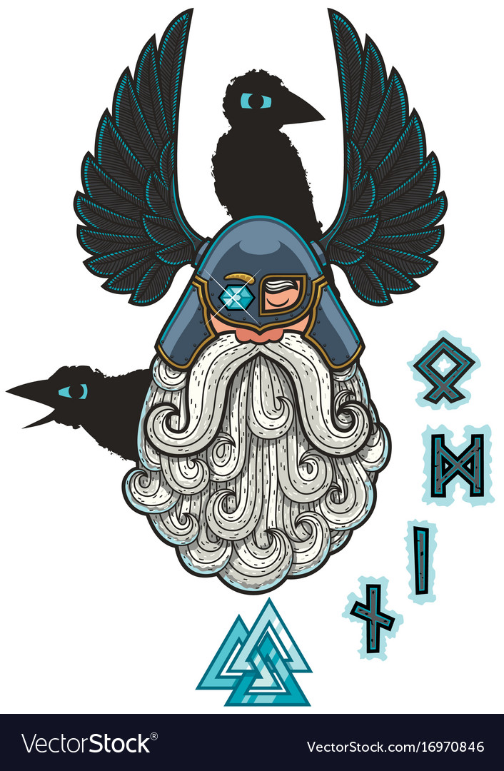 Odin Royalty Free Vector Image - VectorStock