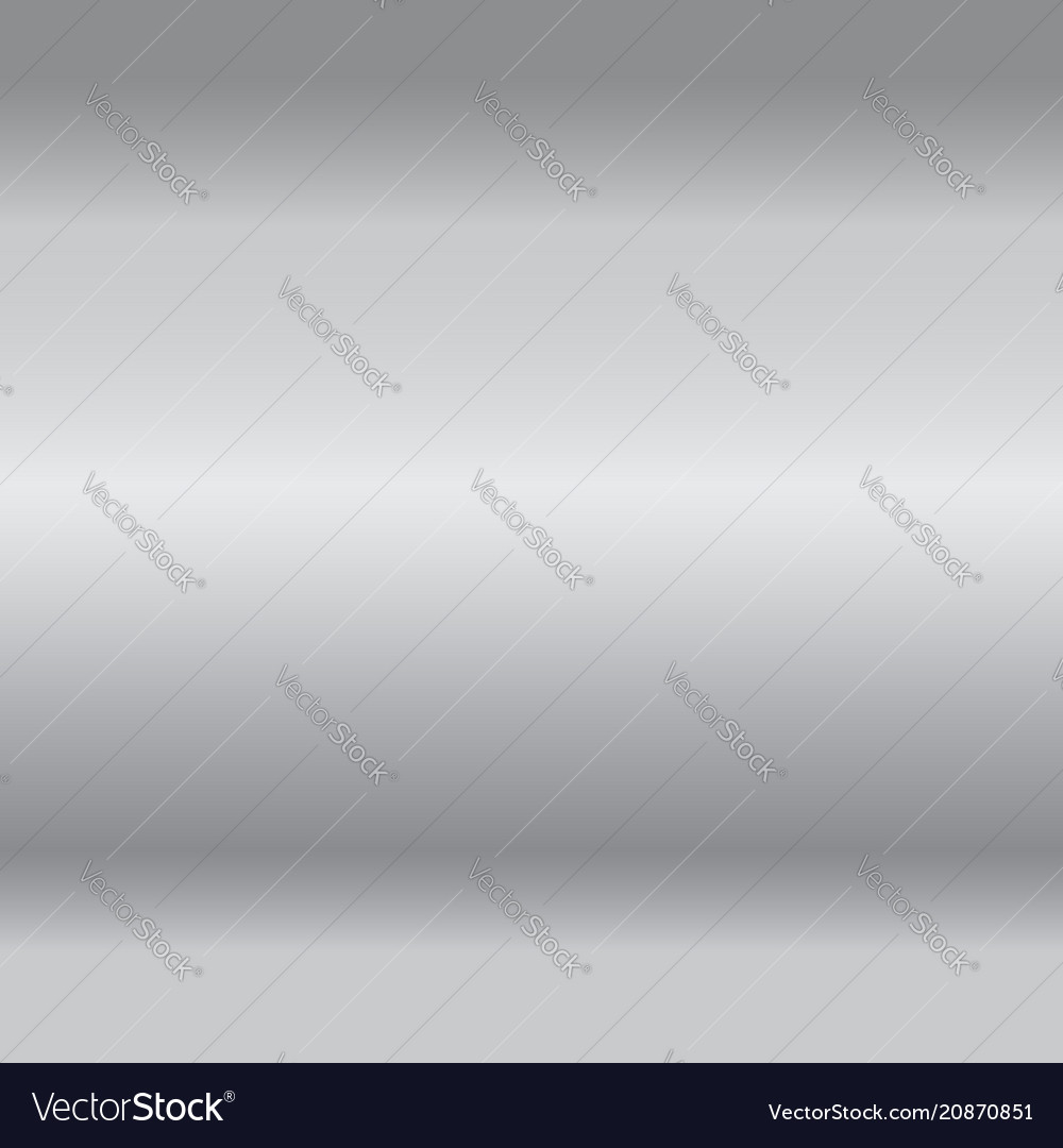Silver gradient background silver design texture Vector Image