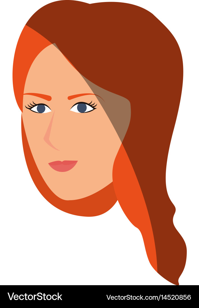 Young pretty woman icon image Royalty Free Vector Image
