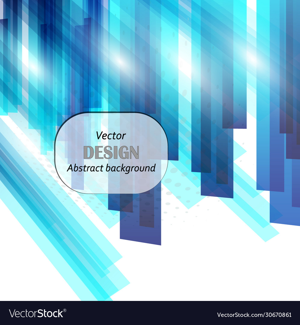 Abstract blue background for use in design Vector Image