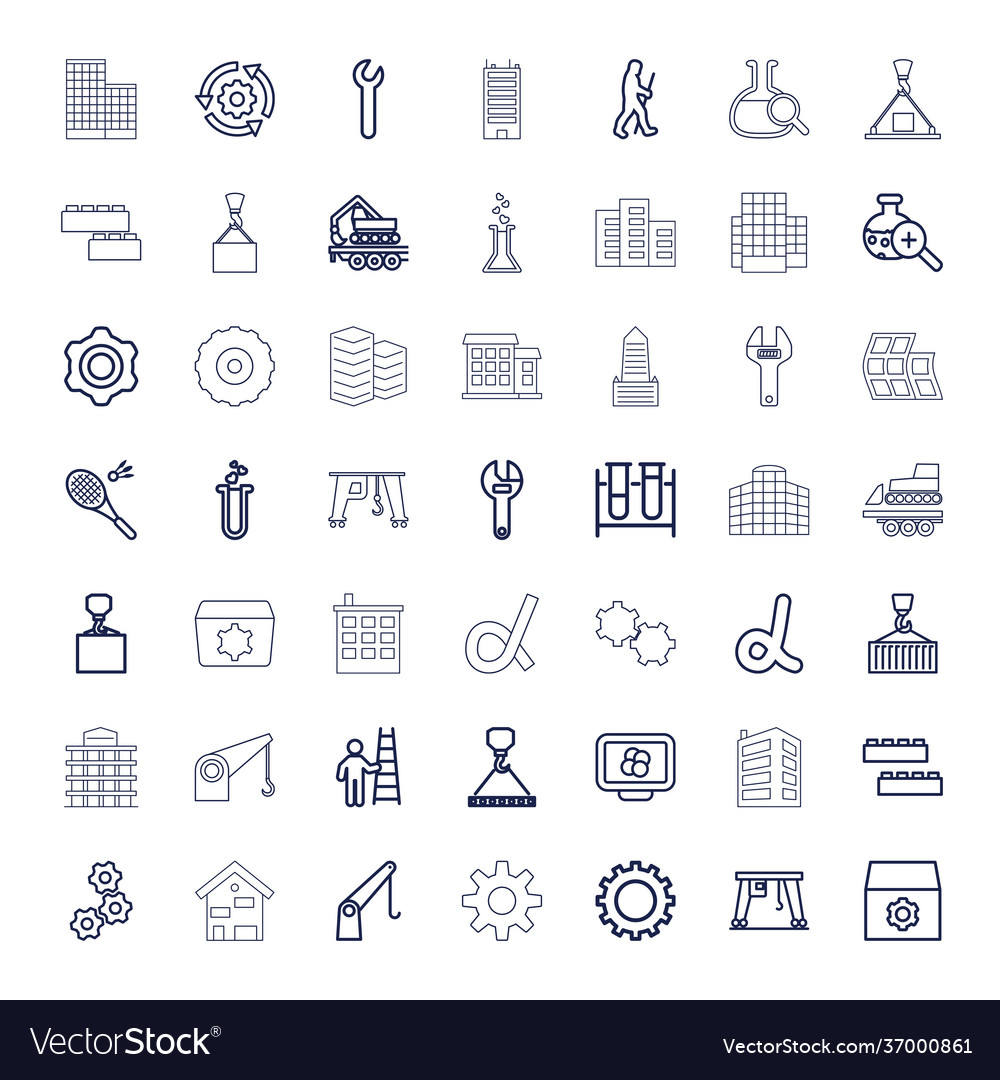 Development icons Royalty Free Vector Image - VectorStock