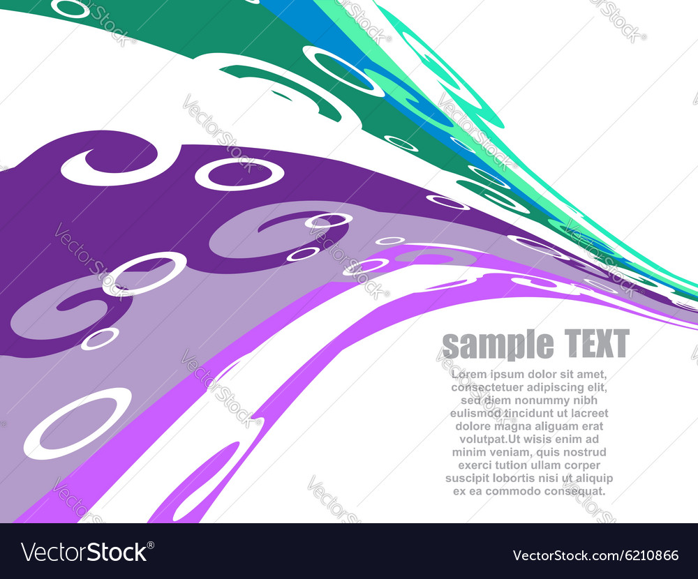 Abstract composition Royalty Free Vector Image