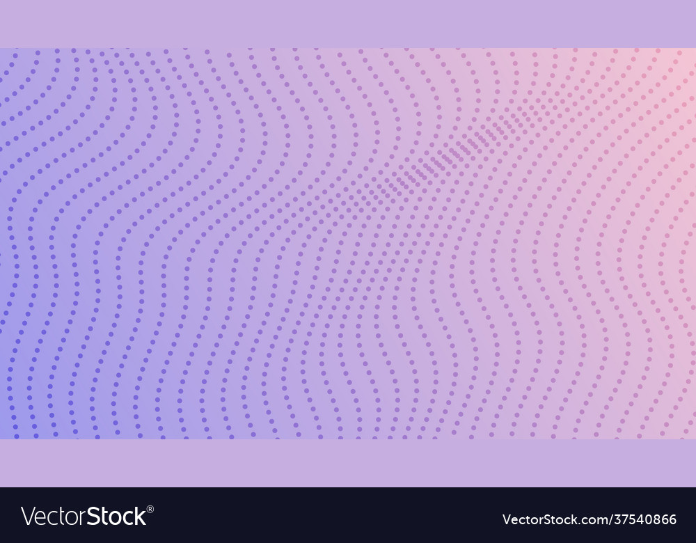Halftone gradient background with dots Royalty Free Vector