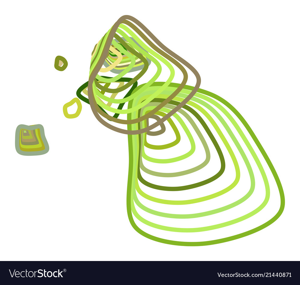 Abstract conceptual geometric path lines pattern Vector Image