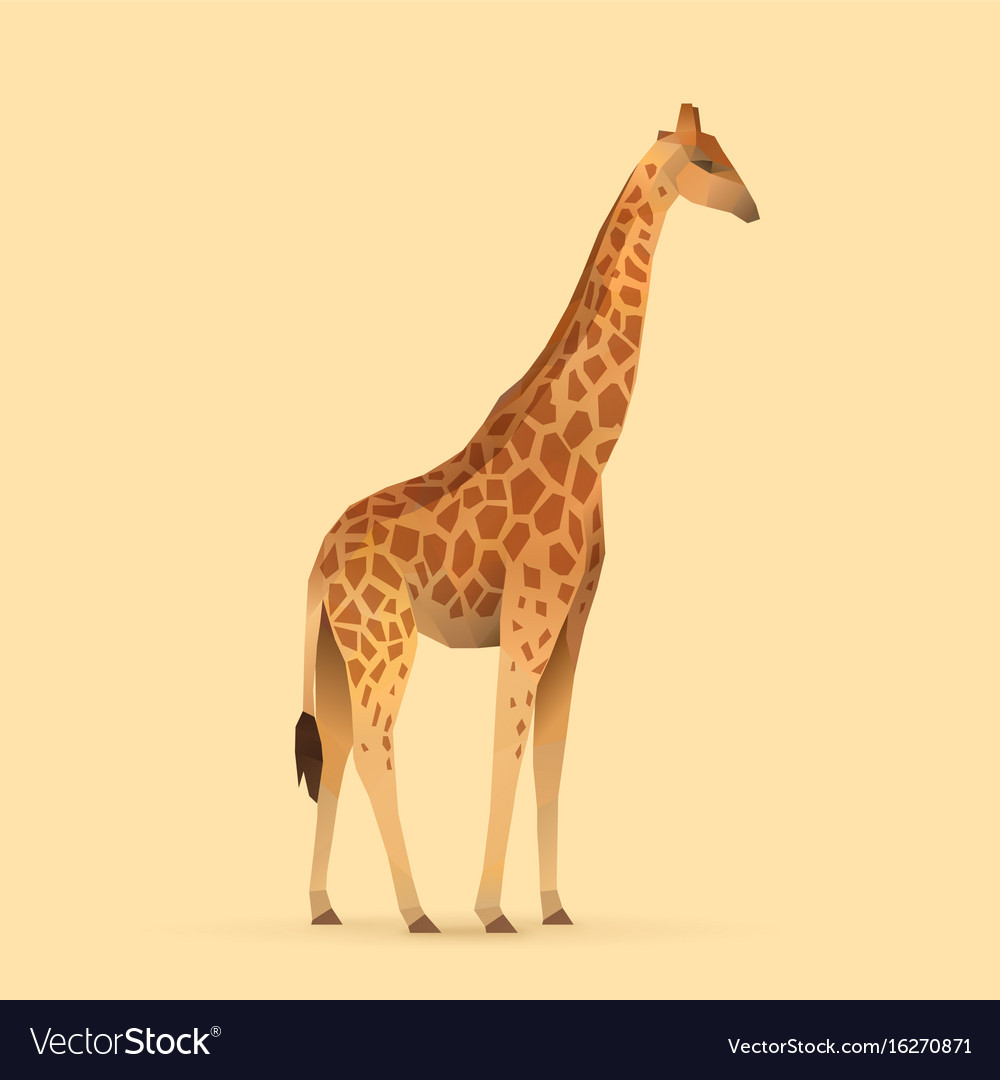 Giraffe Royalty Free Vector Image - VectorStock