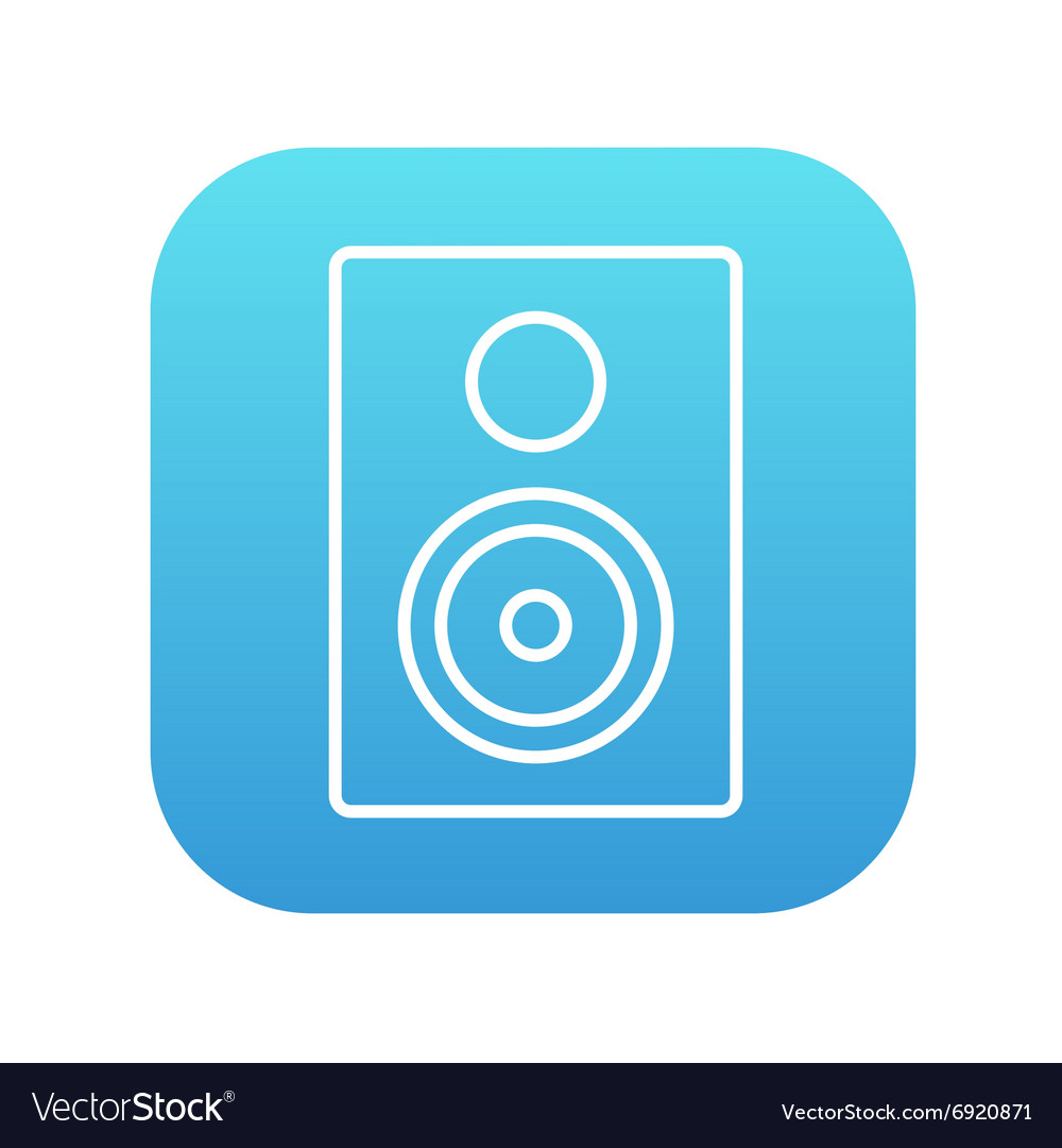 Mp3 player line icon Royalty Free Vector Image