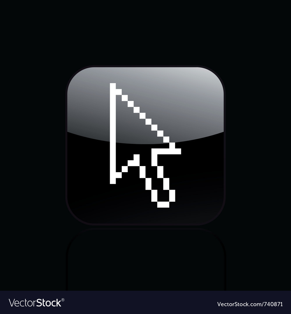 Pixel icon Royalty Free Vector Image - VectorStock