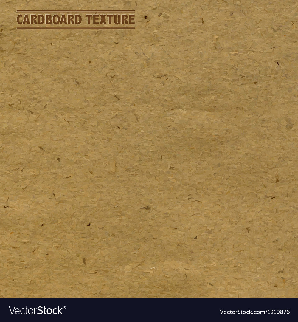 Cardboard texture Royalty Free Vector Image - VectorStock