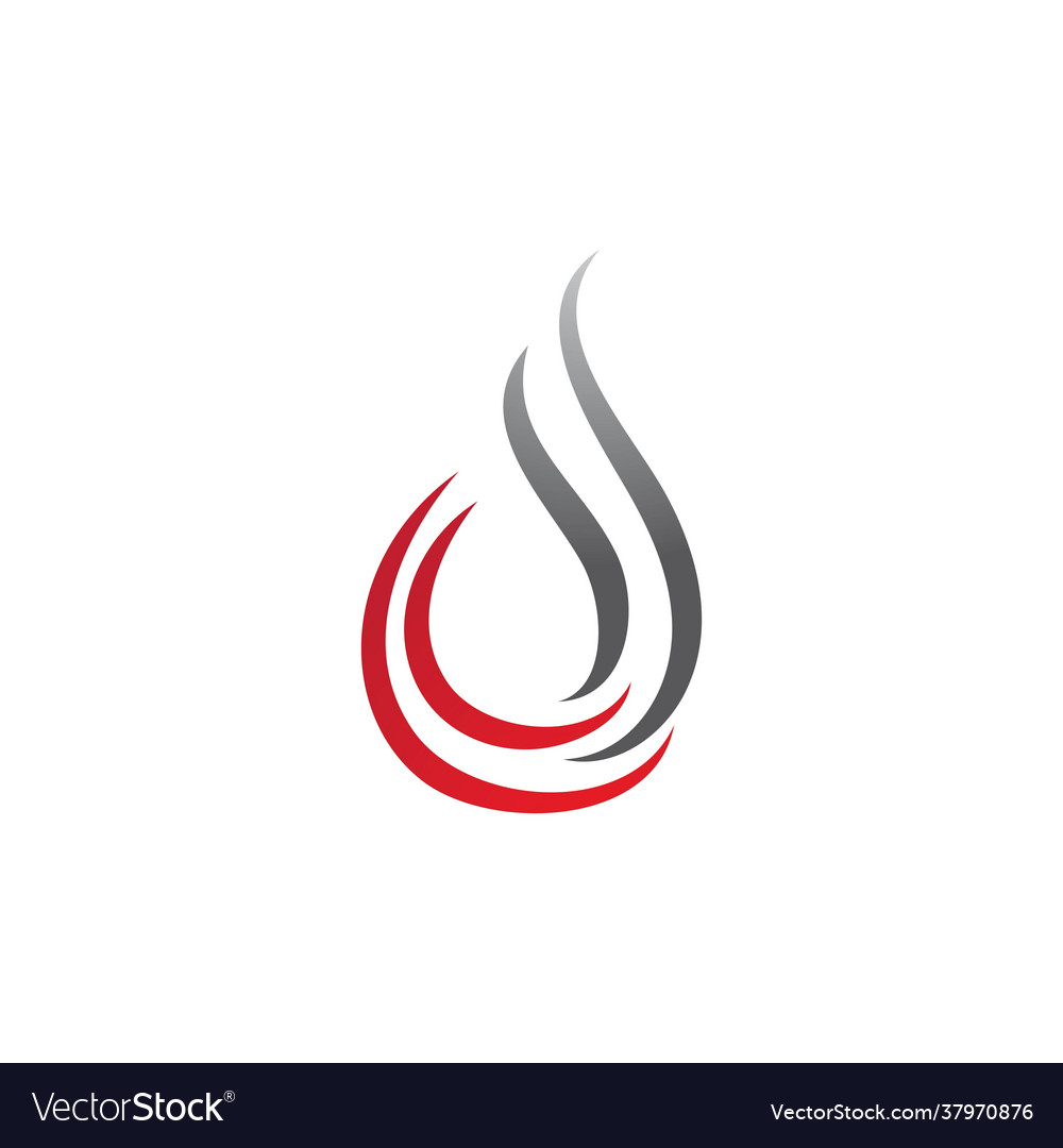 Fire logo design Royalty Free Vector Image - VectorStock