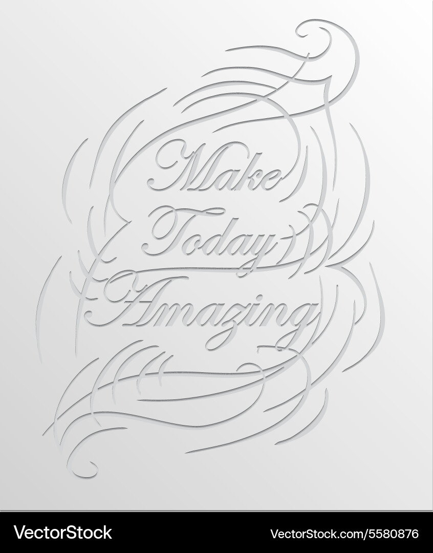 Inspirational and encouraging quote design Vector Image