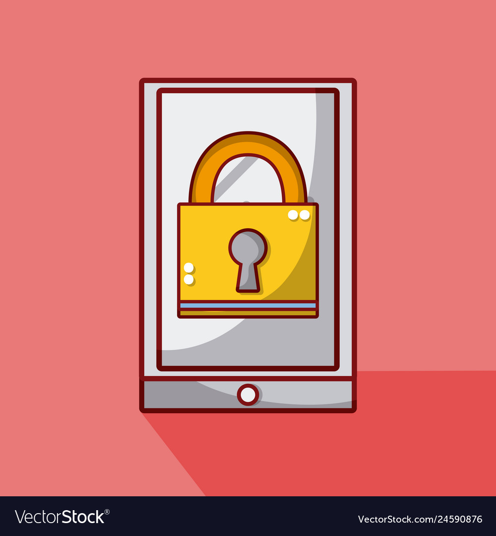 Security system technology Royalty Free Vector Image