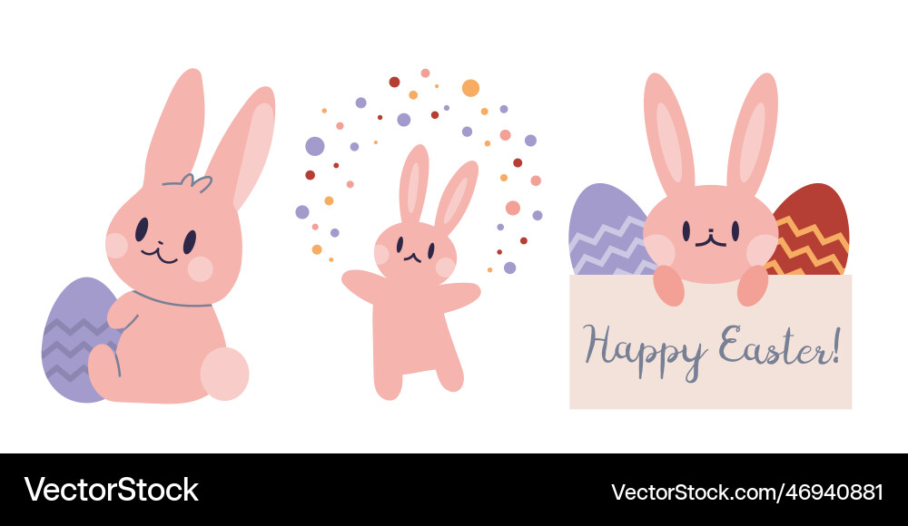 Object cartoon style trendy modern isolated Vector Image