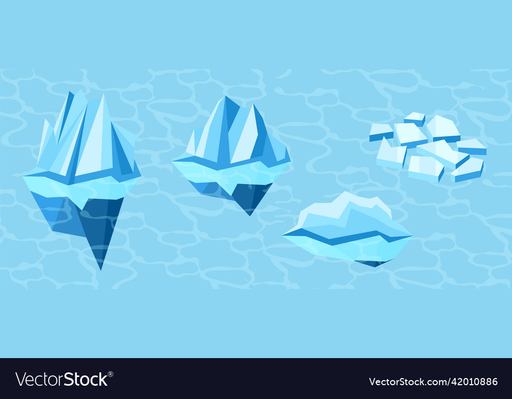 Climate change isometric background Royalty Free Vector