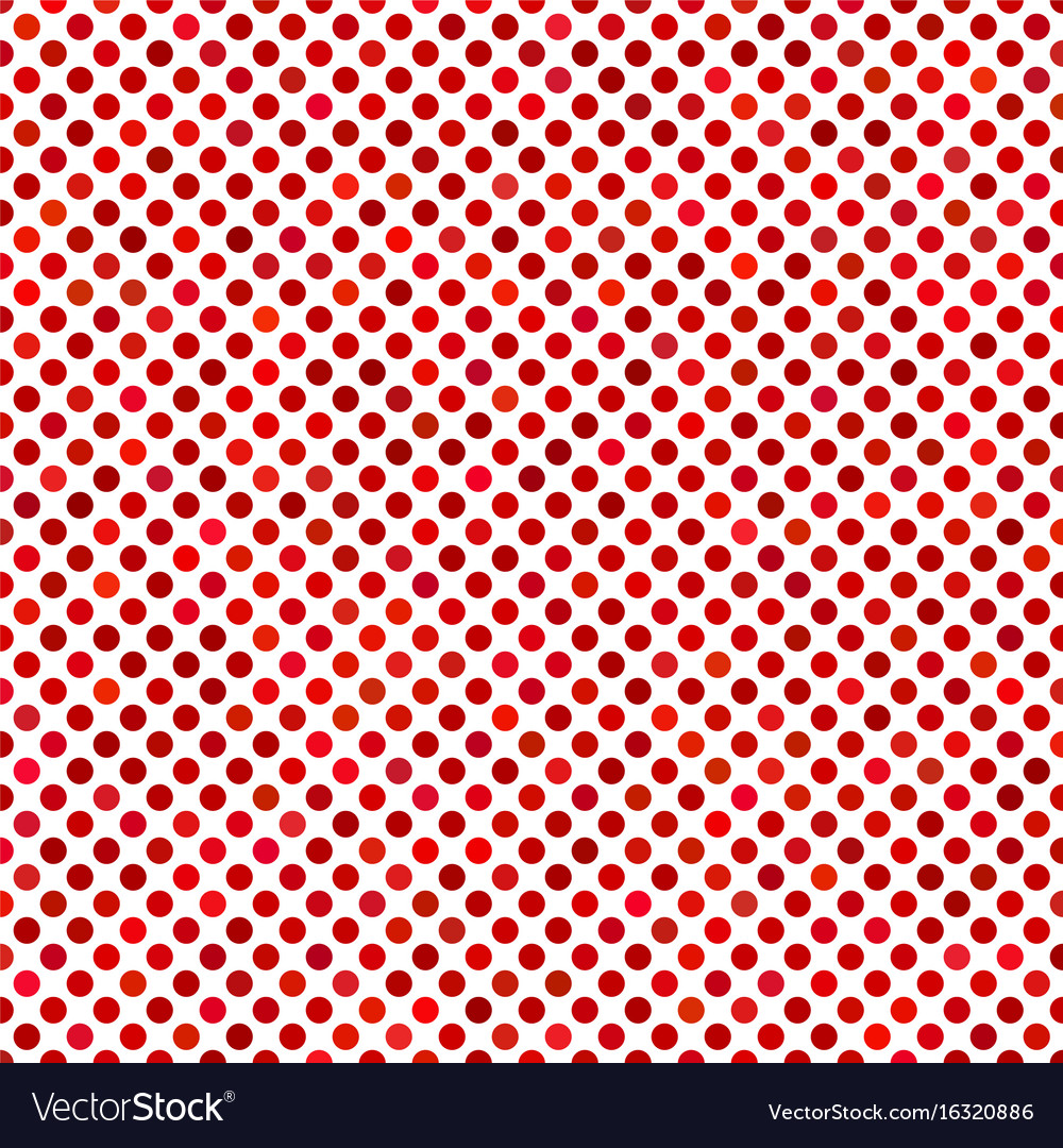 Red circle pattern background Royalty Free Vector Image