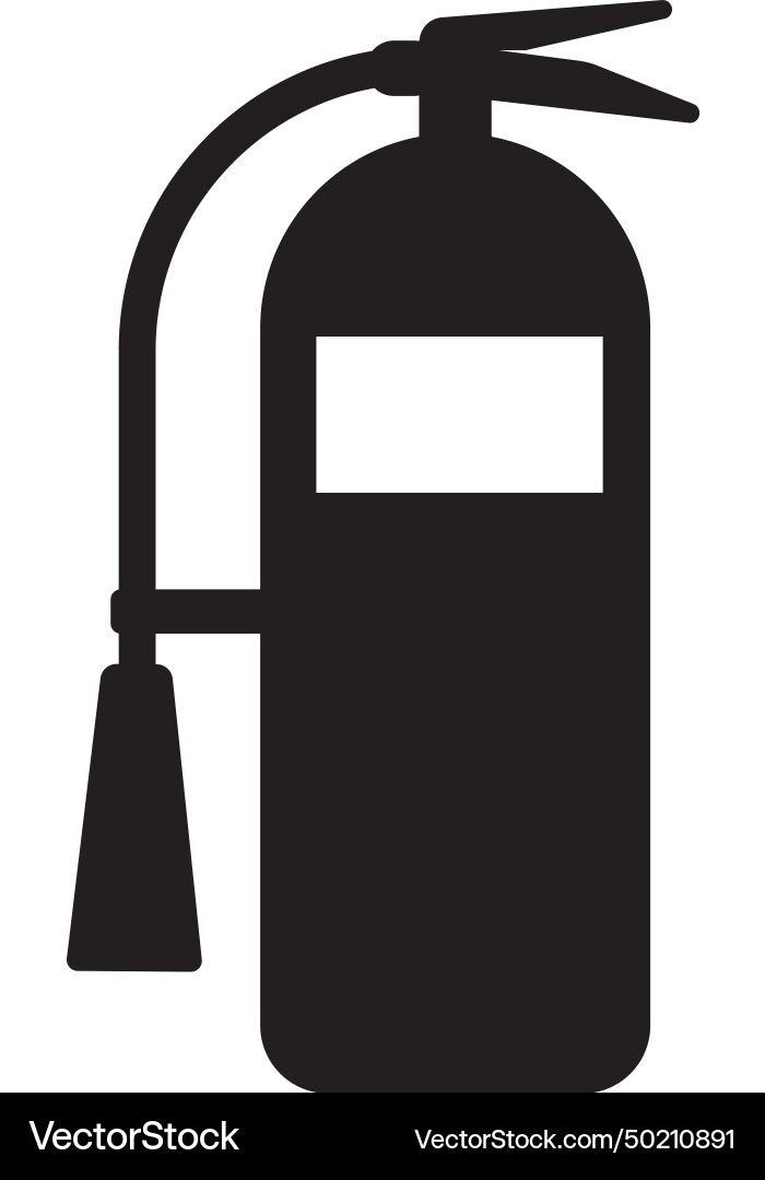 Fire extinguisher icon Royalty Free Vector Image
