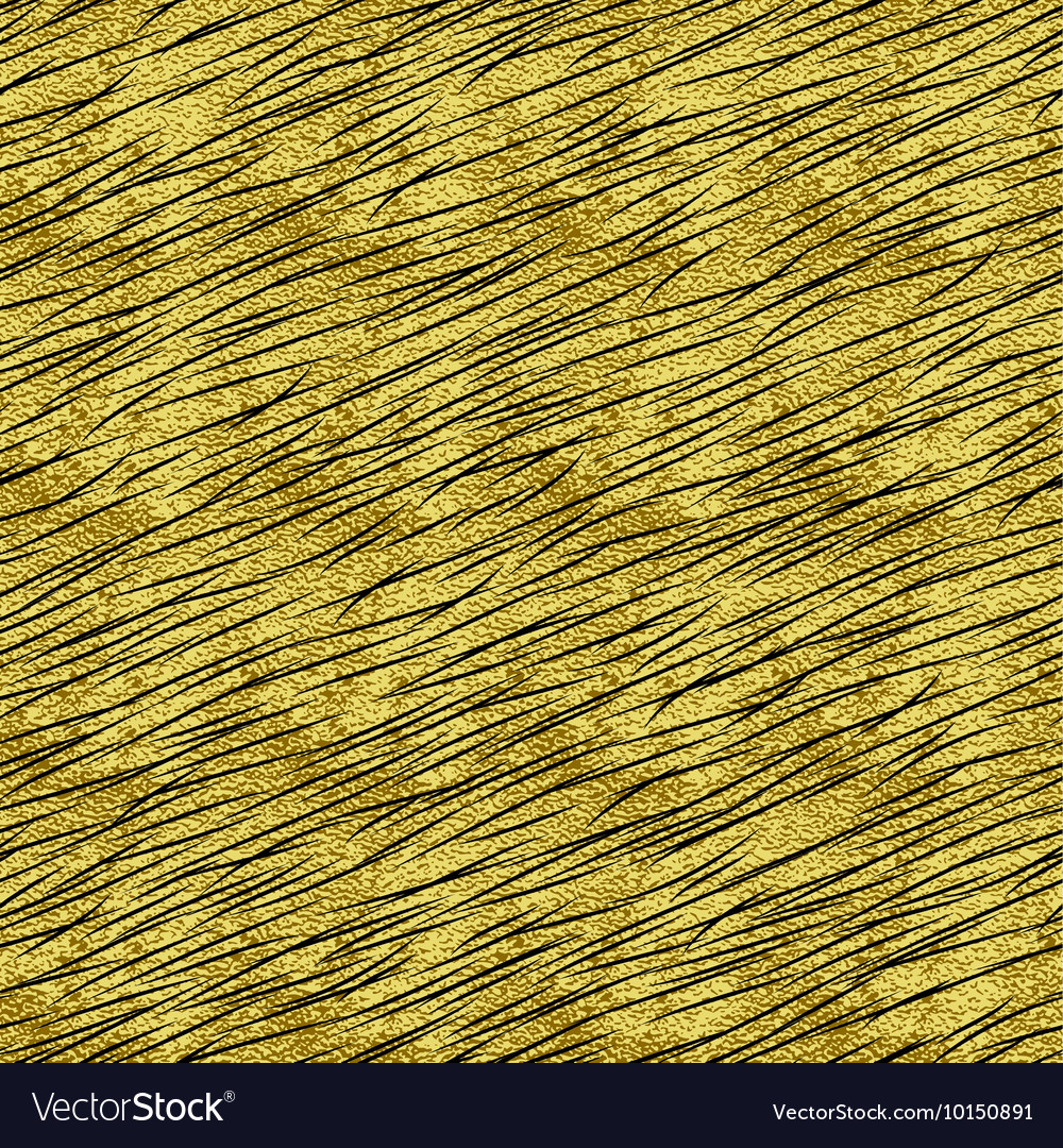 Gold scratched pattern Royalty Free Vector Image