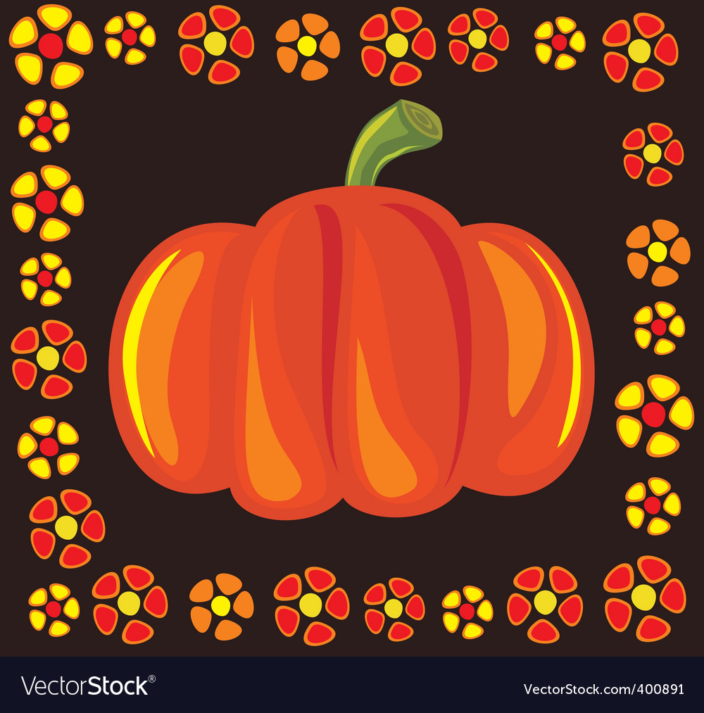 Pumpkin Royalty Free Vector Image - VectorStock