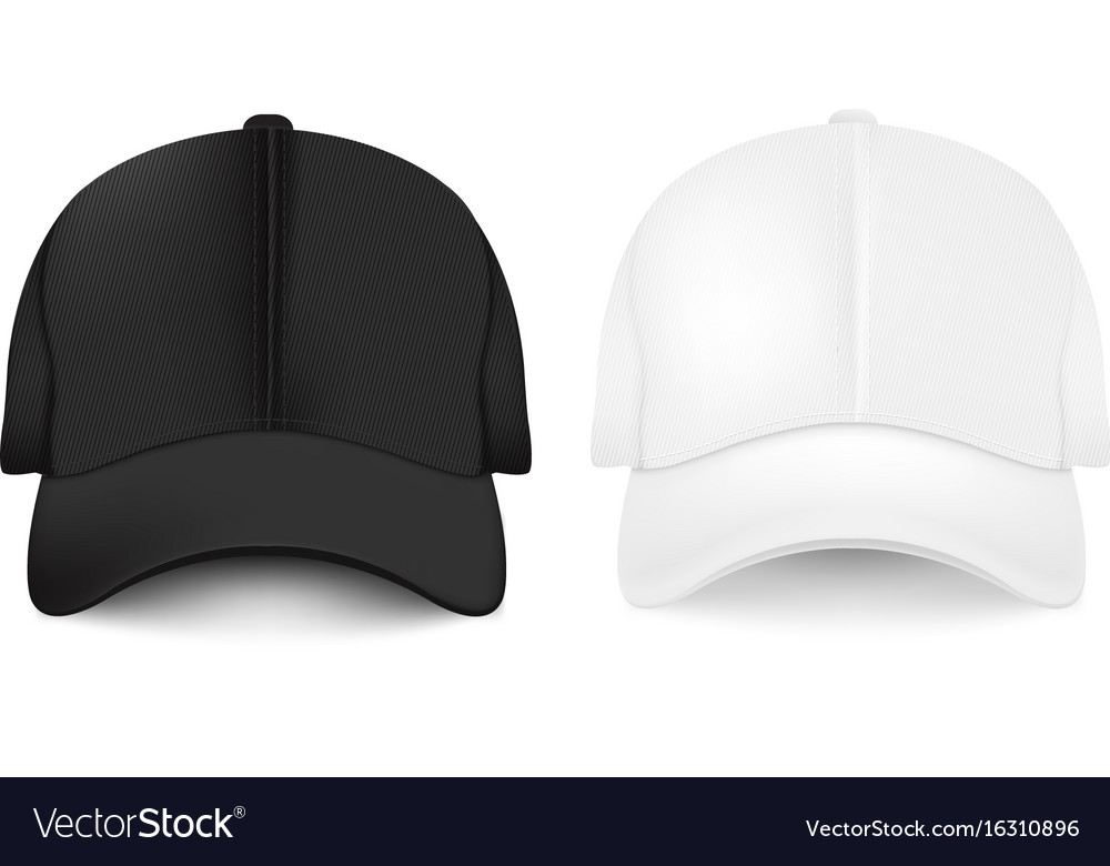 Baseball cap collection Royalty Free Vector Image