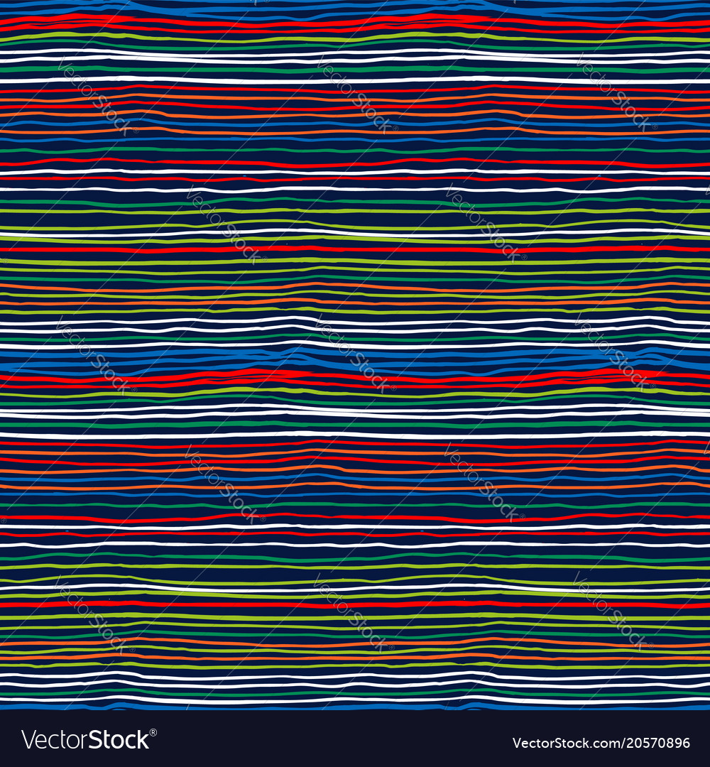 Multicolor striped pattern Royalty Free Vector Image