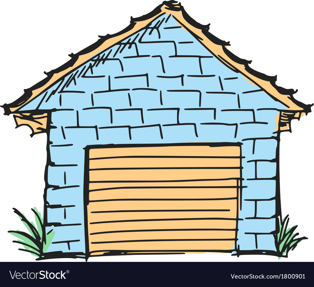 Garage Royalty Free Vector Image - VectorStock