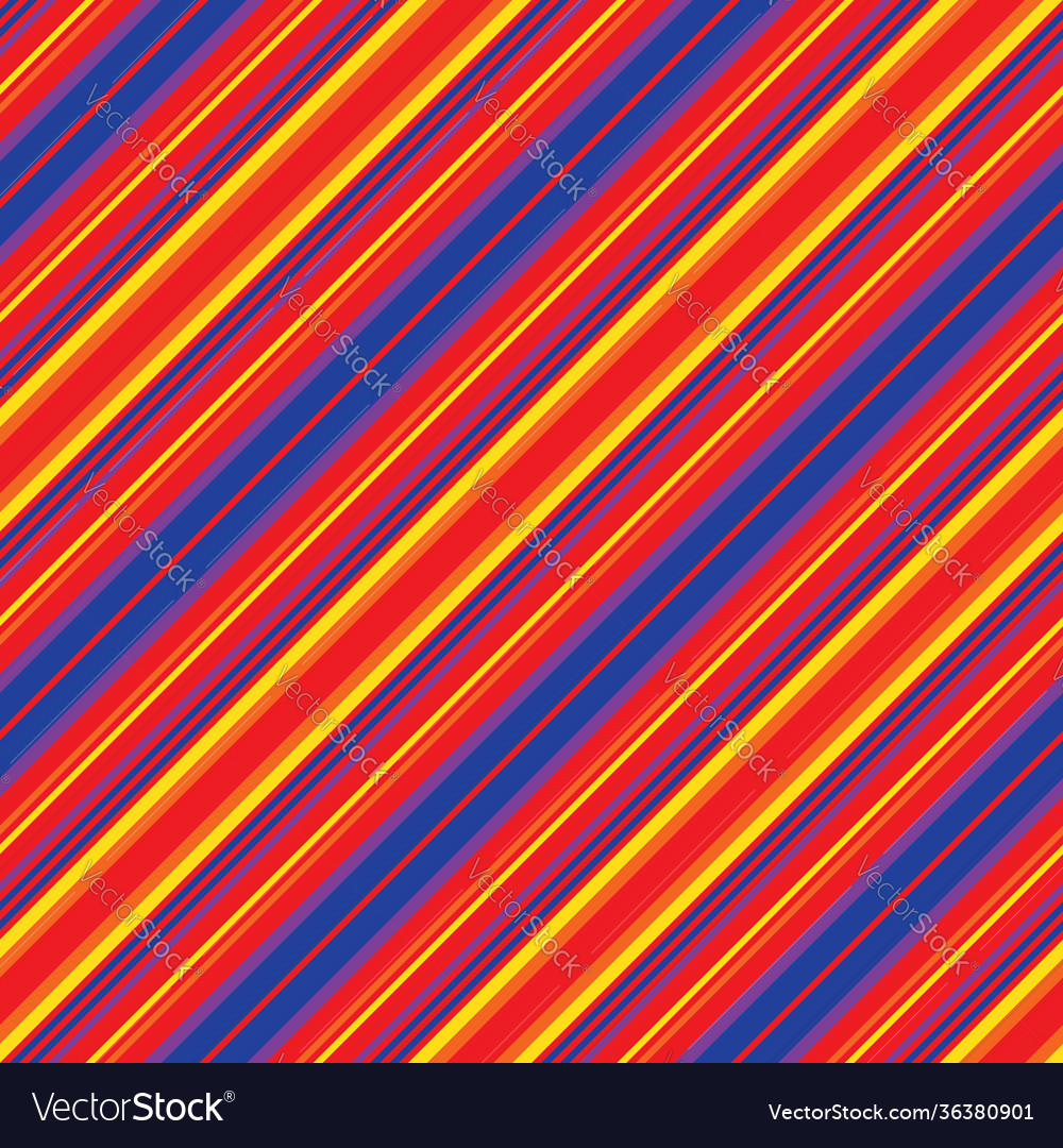 Rainbow stripe seamless pattern background Vector Image