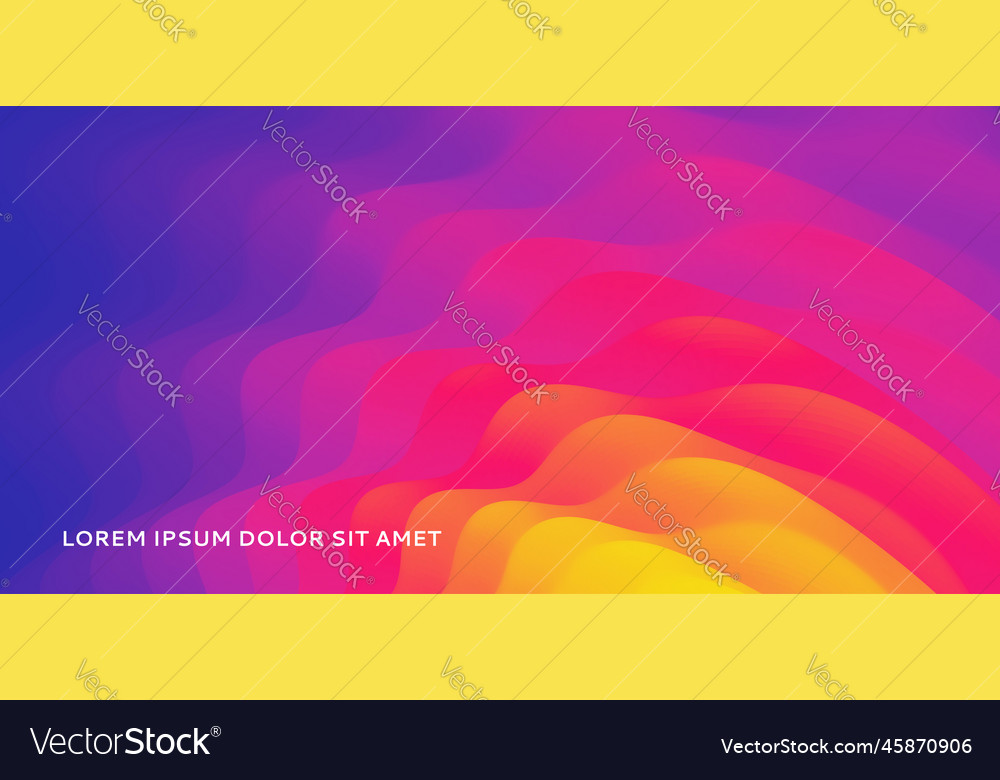 Abstract background with dynamic effect modern Vector Image