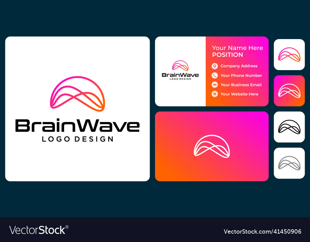 Brainwave logo Royalty Free Vector Image - VectorStock Brainwave logo Royalty Free Vector Image - VectorStock