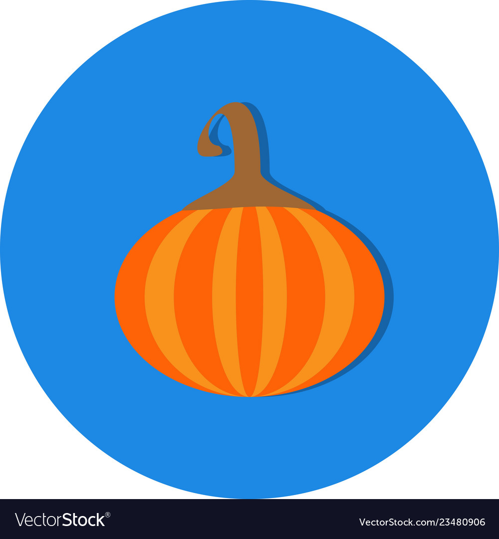 Pumpkin icon Royalty Free Vector Image - VectorStock